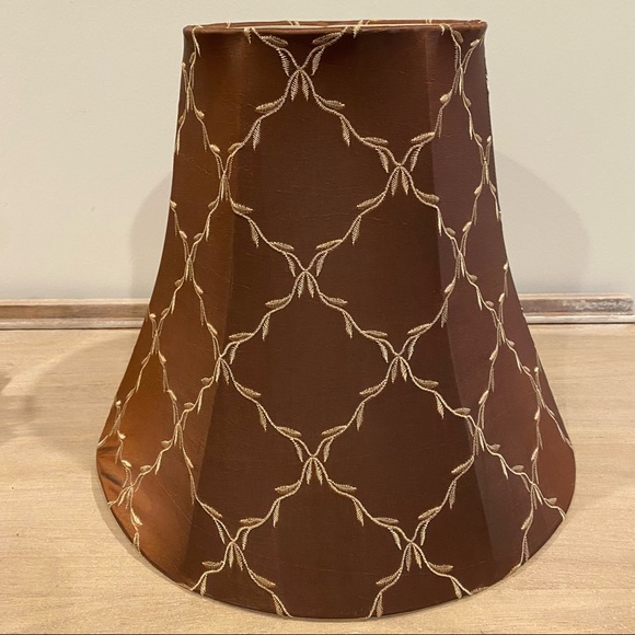 Accents | Vintage Victorian Brown Lamp Shade | Poshmark